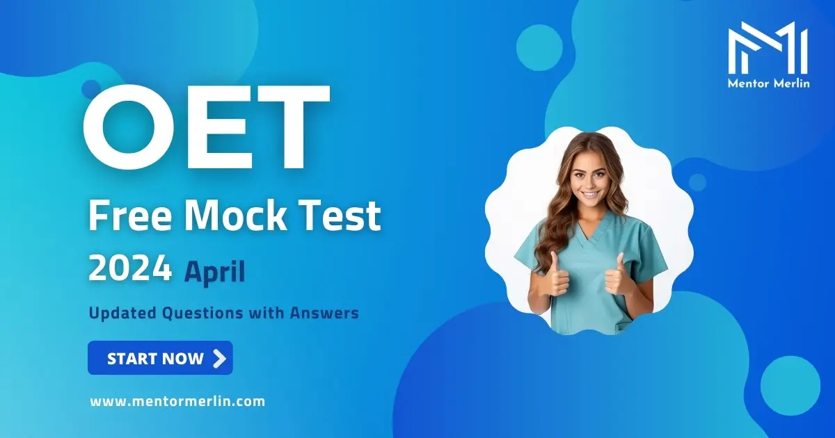 Free OET Sample Test for nurses - 2024 Updated